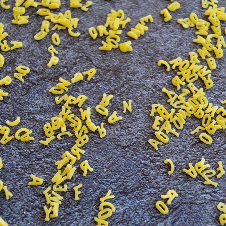 Jušna abeceda 500g – Šili testenine – shop